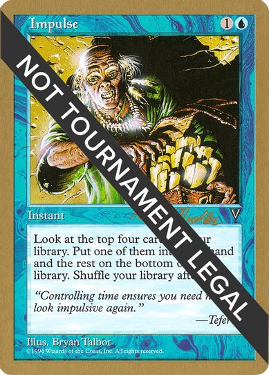 Impulse - Randy Buehler (VIS) [World Championship Decks] – Pokemon Plug