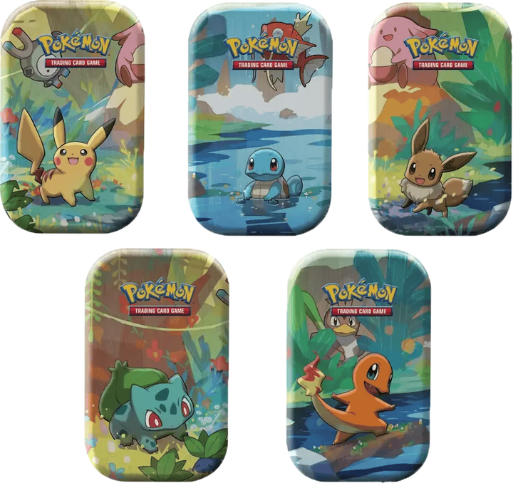 Pokémon TCG: Kanto Friends Mini Tins (2025 Reprint - Sword & Shield ...