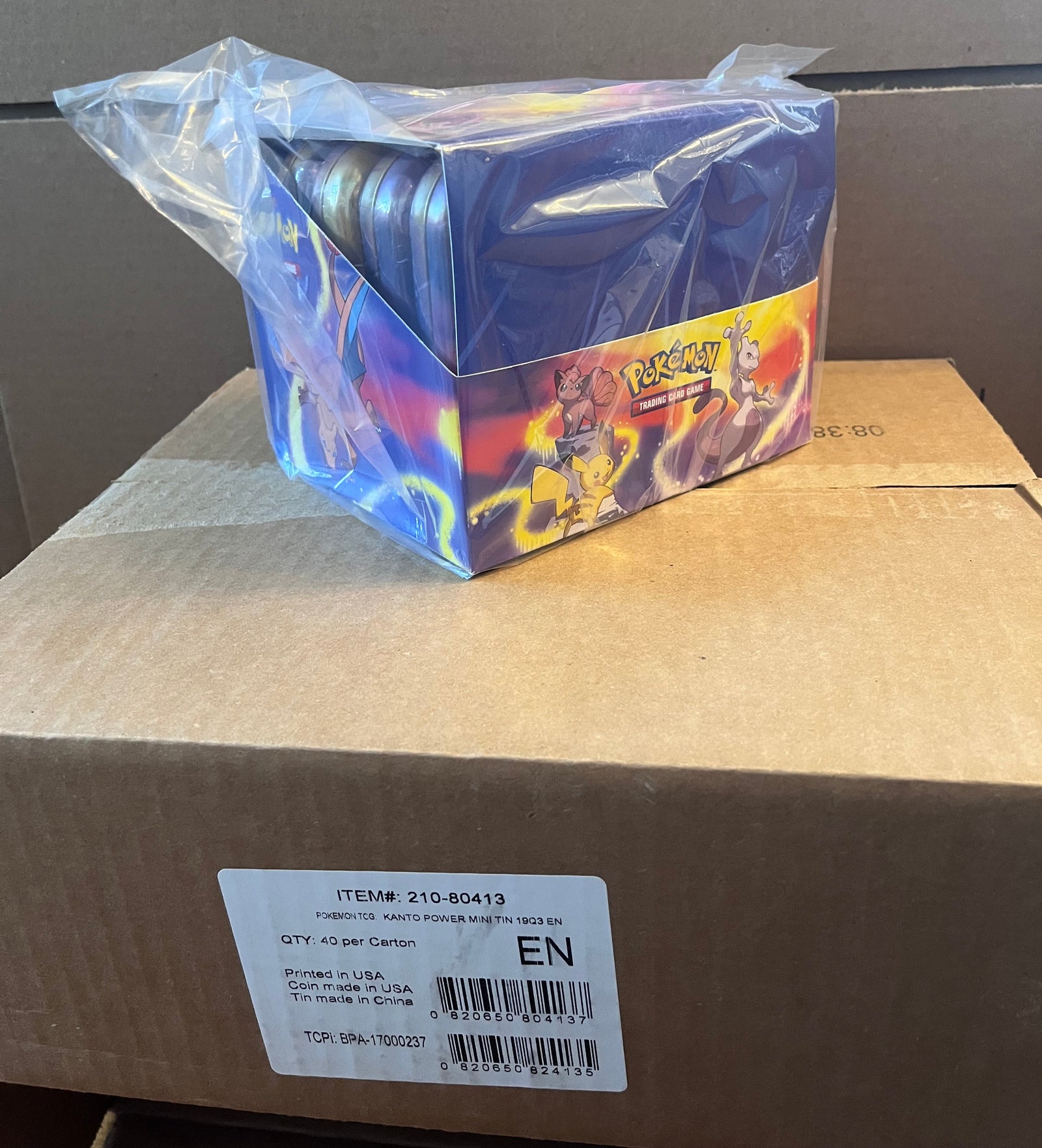 Pokémon TCG: Kanto Power Mini Tins (2025 Reprint - Sword & Shield ...