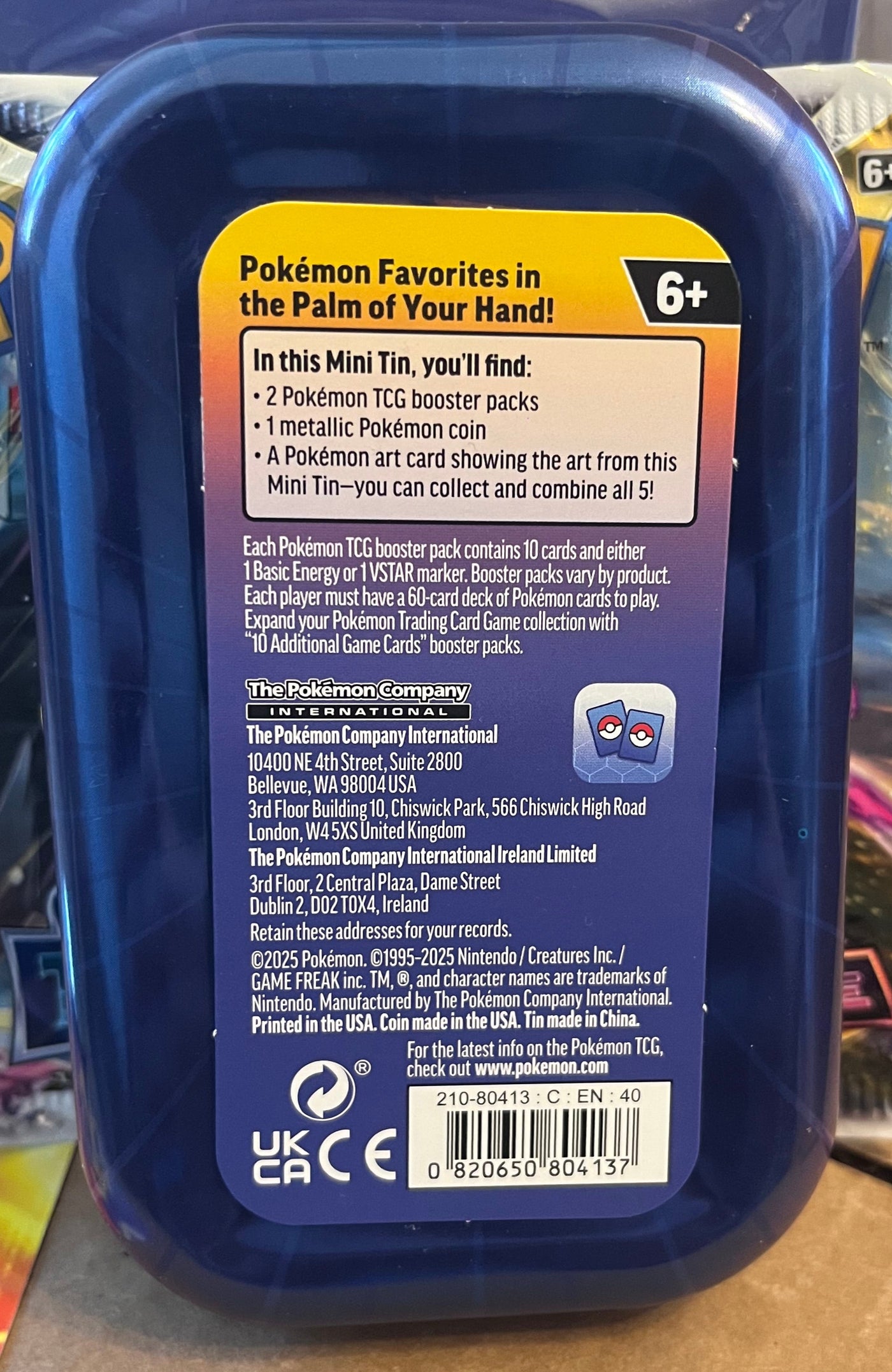 Pokémon TCG: Kanto Power Mini Tins (2025 Reprint - Sword & Shield ...