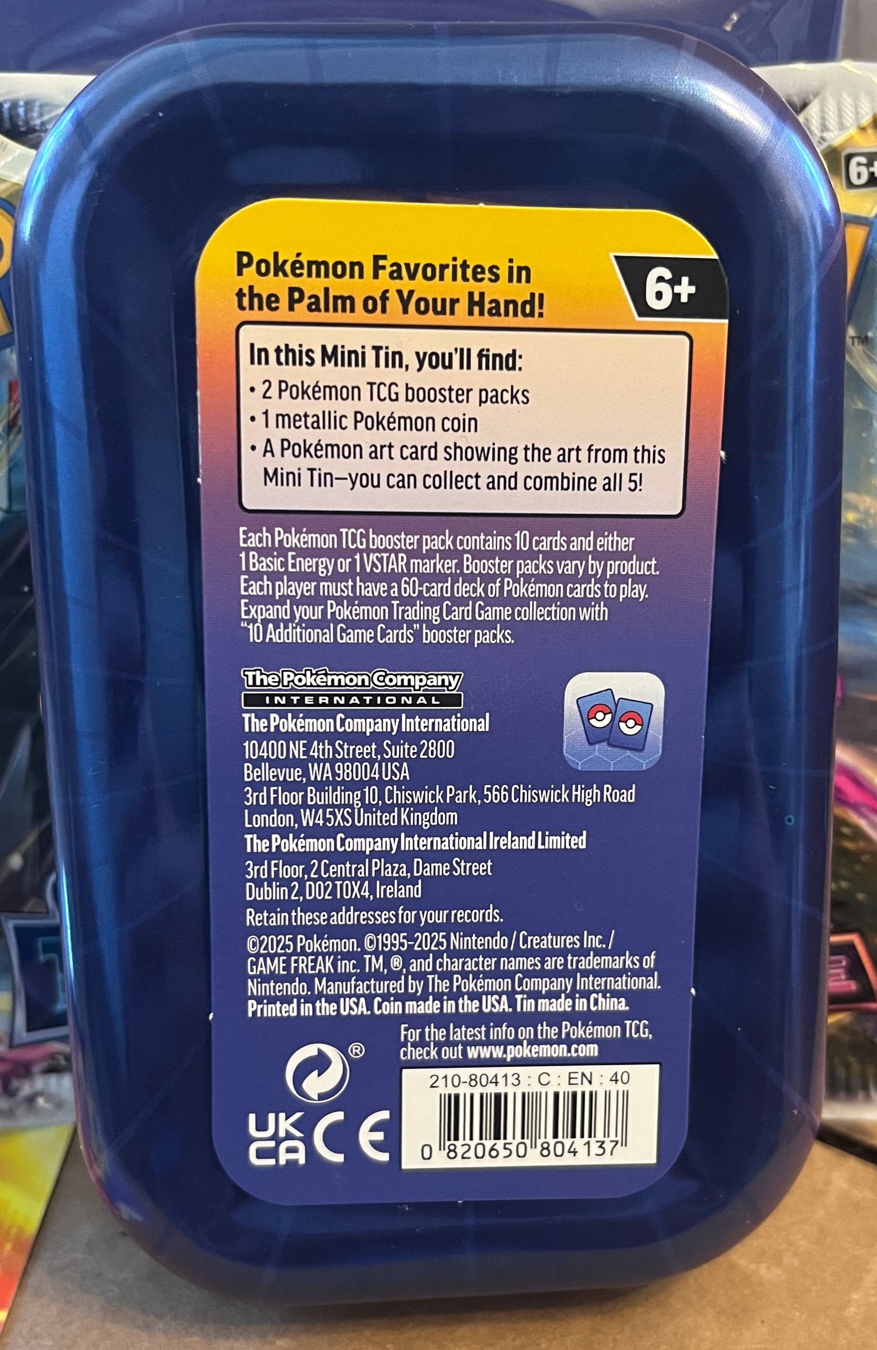 Pokémon TCG: Kanto Power Mini Tins (2025 Reprint - Sword & Shield ...
