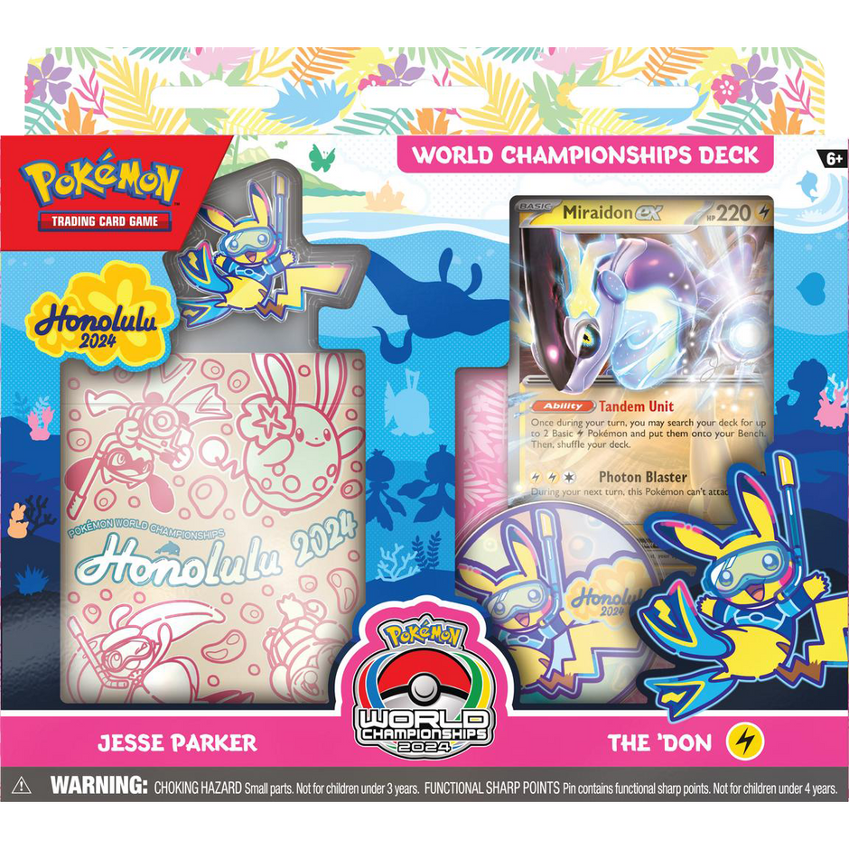 Pokémon Trading Card Game: World Championship Decks 2024 – Pokemon Plug
