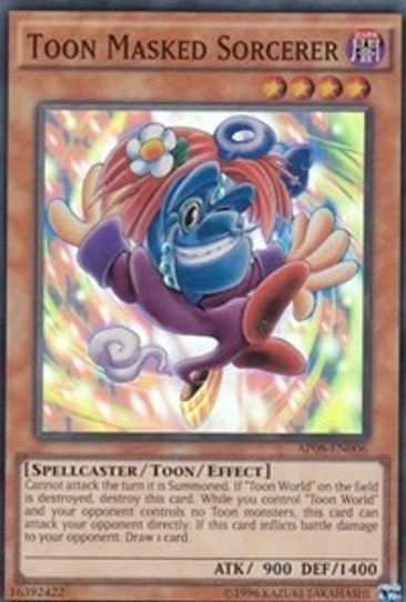 Toon Masked Sorcerer (AP08-EN006) [Astral Pack 8] – Pokemon Plug