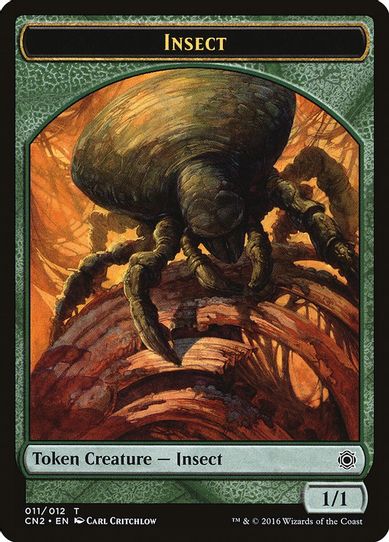 Insect Token (11) [Conspiracy: Take the Crown] – Pokemon Plug