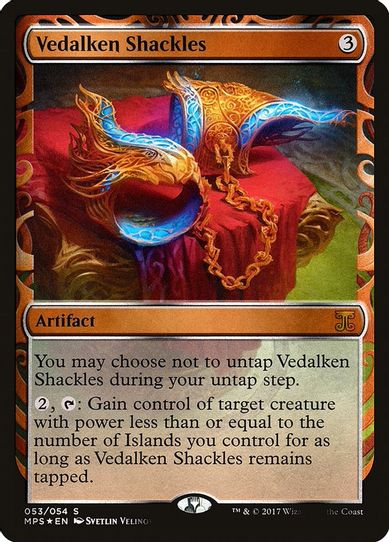 Vedalken Shackles (53) [Masterpiece Series: Kaladesh Inventions ...