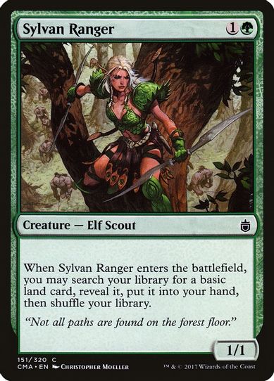 Sylvan Ranger (151) [Commander Anthology] – Pokemon Plug