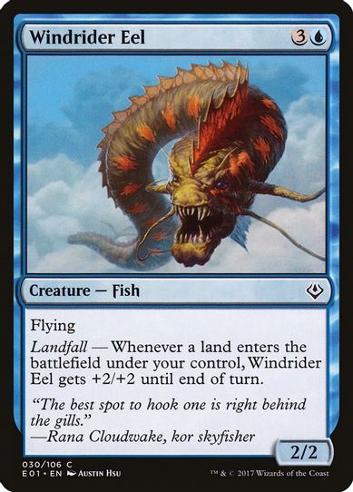 Windrider Eel [Archenemy: Nicol Bolas] – Pokemon Plug