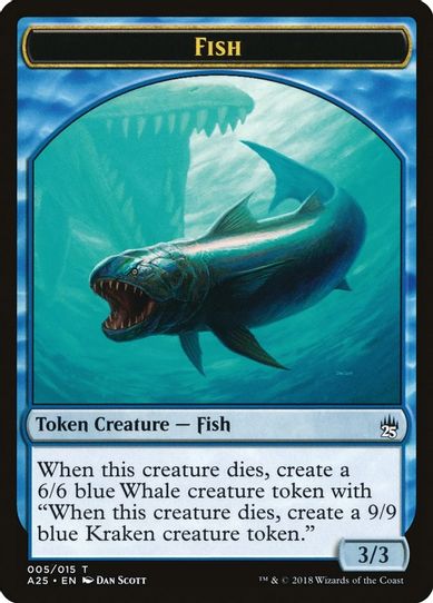 Fish Token (5) [Masters 25] – Pokemon Plug