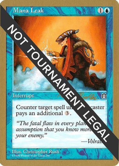 Mana Leak - Randy Buehler (STH) [World Championship Decks] – Pokemon Plug