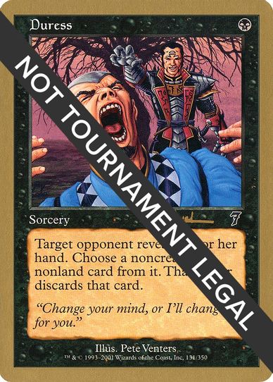 Duress - Antoine Ruel (ED) [World Championship Decks] – Pokemon Plug