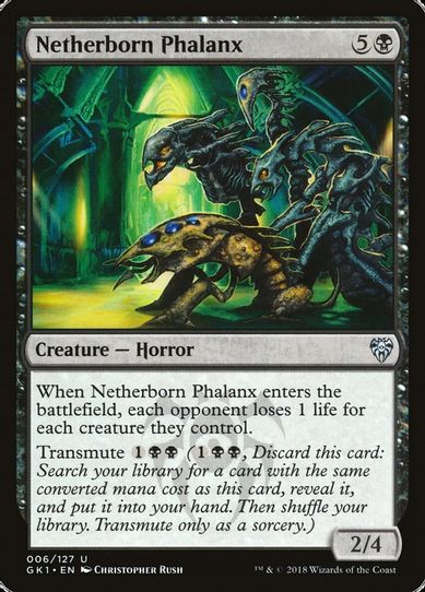 Netherborn Phalanx (6) [Guilds of Ravnica: Guild Kits] – Pokemon Plug