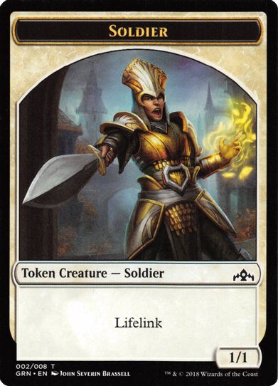 Soldier // Soldier Token (002) [Guilds of Ravnica: Guild Kits ...