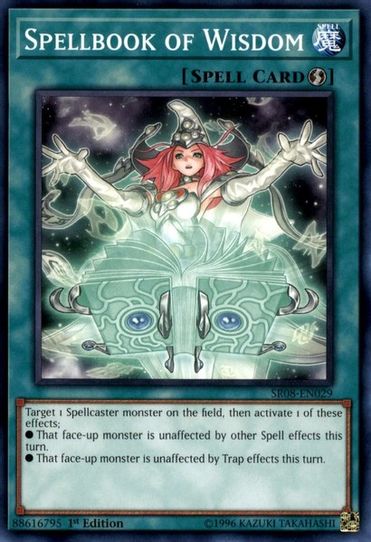 Spellbook of Wisdom (SR08-EN029) [Structure Deck: Order of the Spellca ...