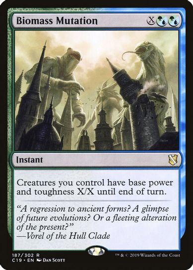 Biomass Mutation (187) [Commander 2019] – Pokemon Plug