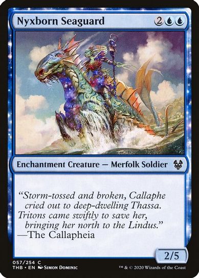Nyxborn Seaguard (57) [Theros Beyond Death] – Pokemon Plug