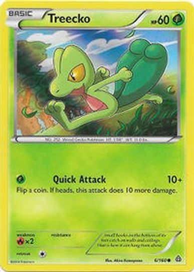 Treecko Card