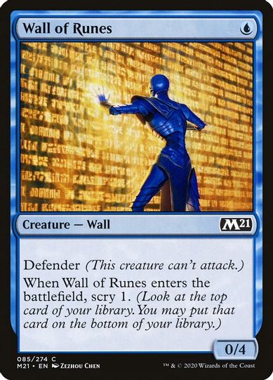 Wall of Runes (85) [Core Set 2021] – Pokemon Plug