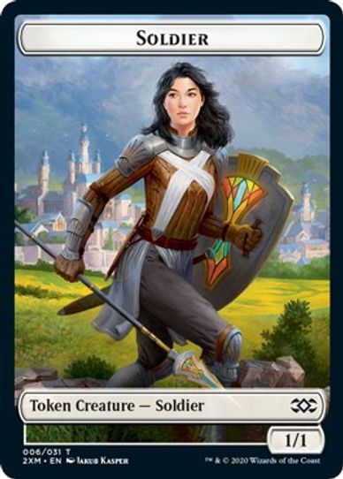 Soldier Token (6) [Double Masters] – Pokemon Plug