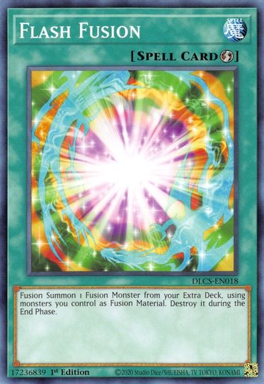 Flash Fusion (DLCS-EN018) [Dragons of Legend: The Complete Series ...