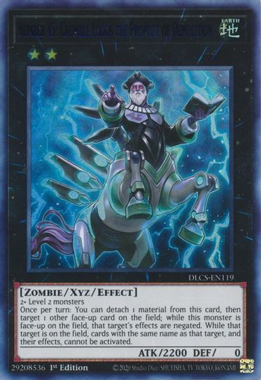 Number : Crumble Logos the Prophet of Demolition (Blue) (DLCS-EN119 ...