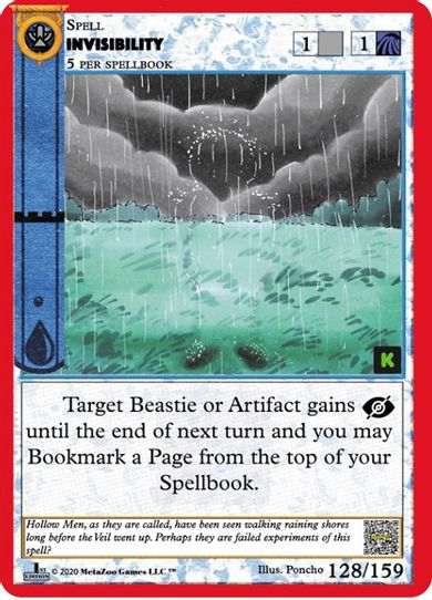 Invisibility (128) [Cryptid Nation: Kickstarter Edition] – Pokemon Plug