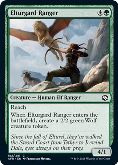 Elturgard Ranger (182) [Adventures in the Forgotten Realms] – Pokemon Plug