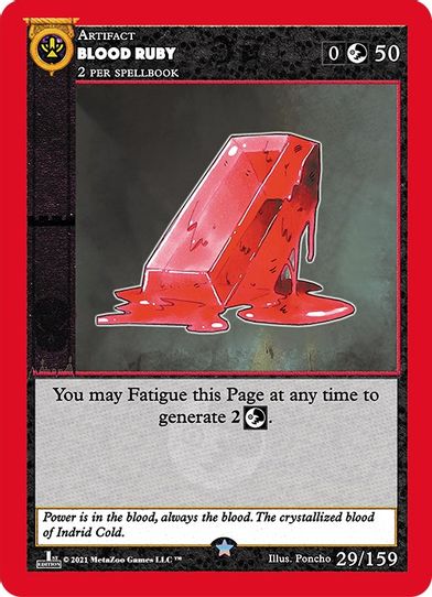 Blood Ruby (29) [Cryptid Nation: First Edition] – Pokemon Plug