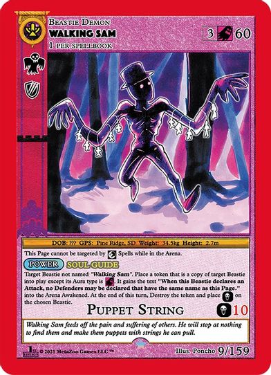 Walking Sam (9) [Cryptid Nation: First Edition] – Pokemon Plug