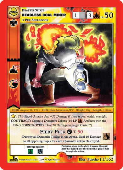 Headless Coal Miner (11/163) [Nightfall: First Edition] – Pokemon Plug