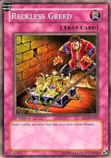 Reckless Greed (SD2-EN027) [Structure Deck: Zombie Madness] – Pokemon Plug