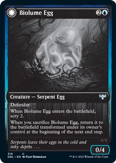 Biolume Egg (316) [Innistrad: Double Feature] – Pokemon Plug