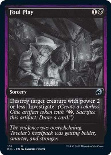 Foul Play (101) [Innistrad: Double Feature] – Pokemon Plug