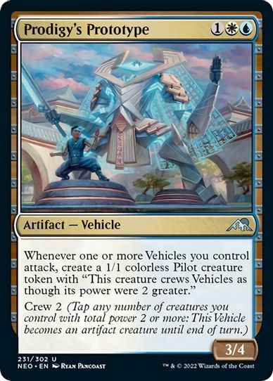 Prodigy's Prototype (231) [Kamigawa: Neon Dynasty] – Pokemon Plug