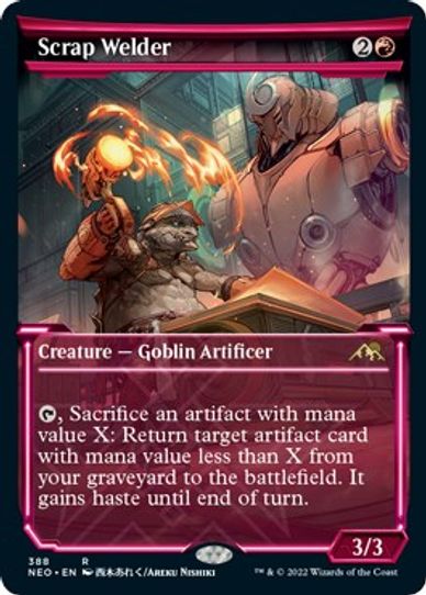 Scrap Welder (Showcase) (388) [Kamigawa: Neon Dynasty] – Pokemon Plug