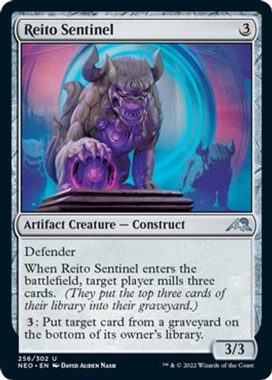 Reito Sentinel (256) [Kamigawa: Neon Dynasty] – Pokemon Plug
