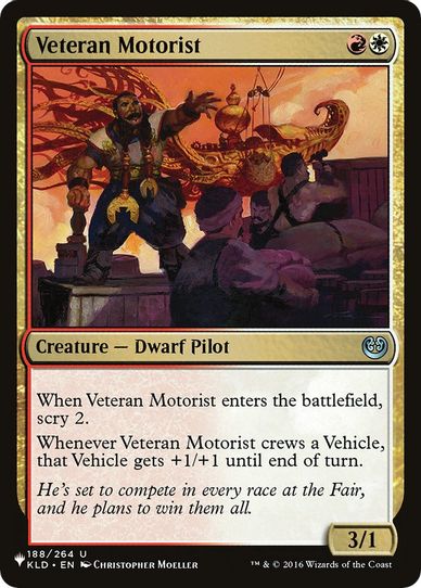 Veteran Motorist (188) [The List] – Pokemon Plug
