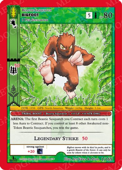 Bigfoot (1/165) [Wilderness: First Edition] – Pokemon Plug