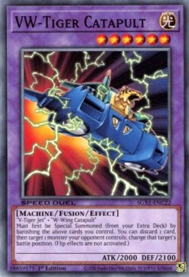 VW-Tiger Catapult (SGX1-ENC22) [Speed Duel GX: Duel Academy Box ...