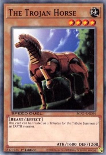 The Trojan Horse (SGX1-END04) [Speed Duel GX: Duel Academy Box ...