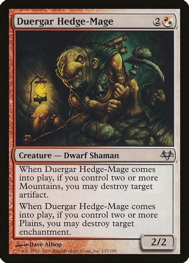 Duergar Hedge-Mage [Eventide] – Pokemon Plug
