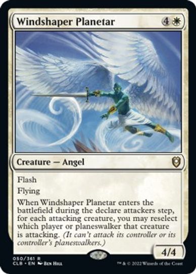 Windshaper Planetar (50) [Commander Legends: Battle for Baldur's Gate ...