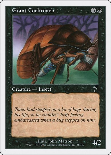 Giant Cockroach [7th Edition] – Pokemon Plug