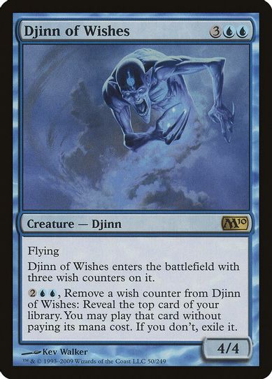 Djinn of Wishes [Magic 2010 (M10)] – Pokemon Plug