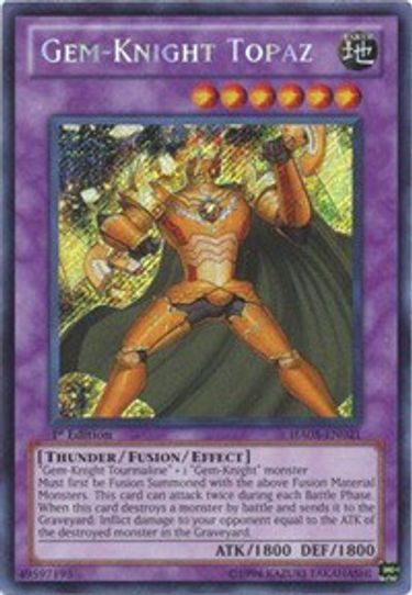 Gem-Knight Topaz (HA05-EN021) [Hidden Arsenal 5: Steelswarm Invasion ...