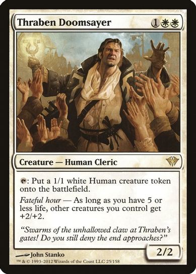 Thraben Doomsayer (25) [Dark Ascension] – Pokemon Plug