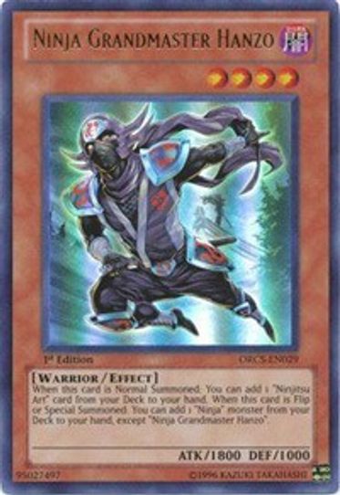 Ninja Grandmaster Hanzo (ORCS-EN029) [Order of Chaos] – Pokemon Plug