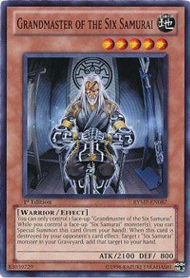 Grandmaster of the Six Samurai (RYMP-EN087) [Ra Yellow Mega Pack ...