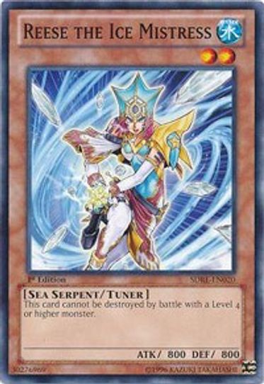 Reese the Ice Mistress (SDRE-EN020) [Structure Deck: Realm of the Sea ...