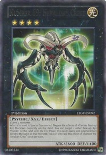 Number : Heraldry Crest (LTGY-EN092) [Lord of the Tachyon Galaxy ...