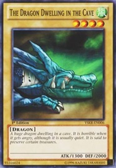 The Dragon Dwelling in the Cave (YSKR-EN006) [Starter Deck: Kaiba Relo ...